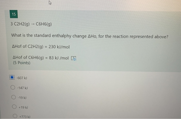 Solved 11 Given the following thermochemical equation KOH | Chegg.com