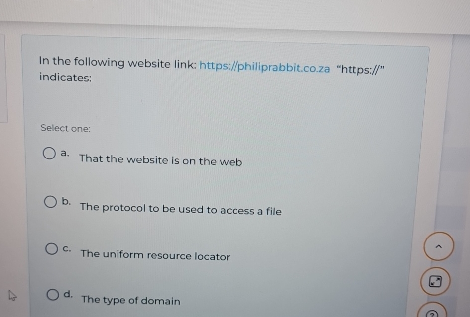 Solved In the following website link: | Chegg.com