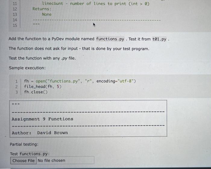 Solved 1. Write and test the following function: Add the | Chegg.com