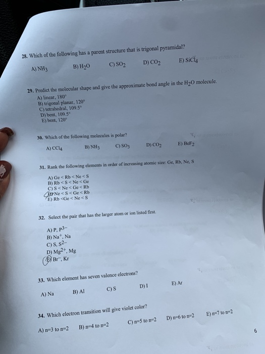 Solved which elements have a partially filled p sub level in | Chegg.com