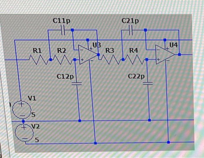 Solved You are to design a 4th order Butterworth Low Pass | Chegg.com