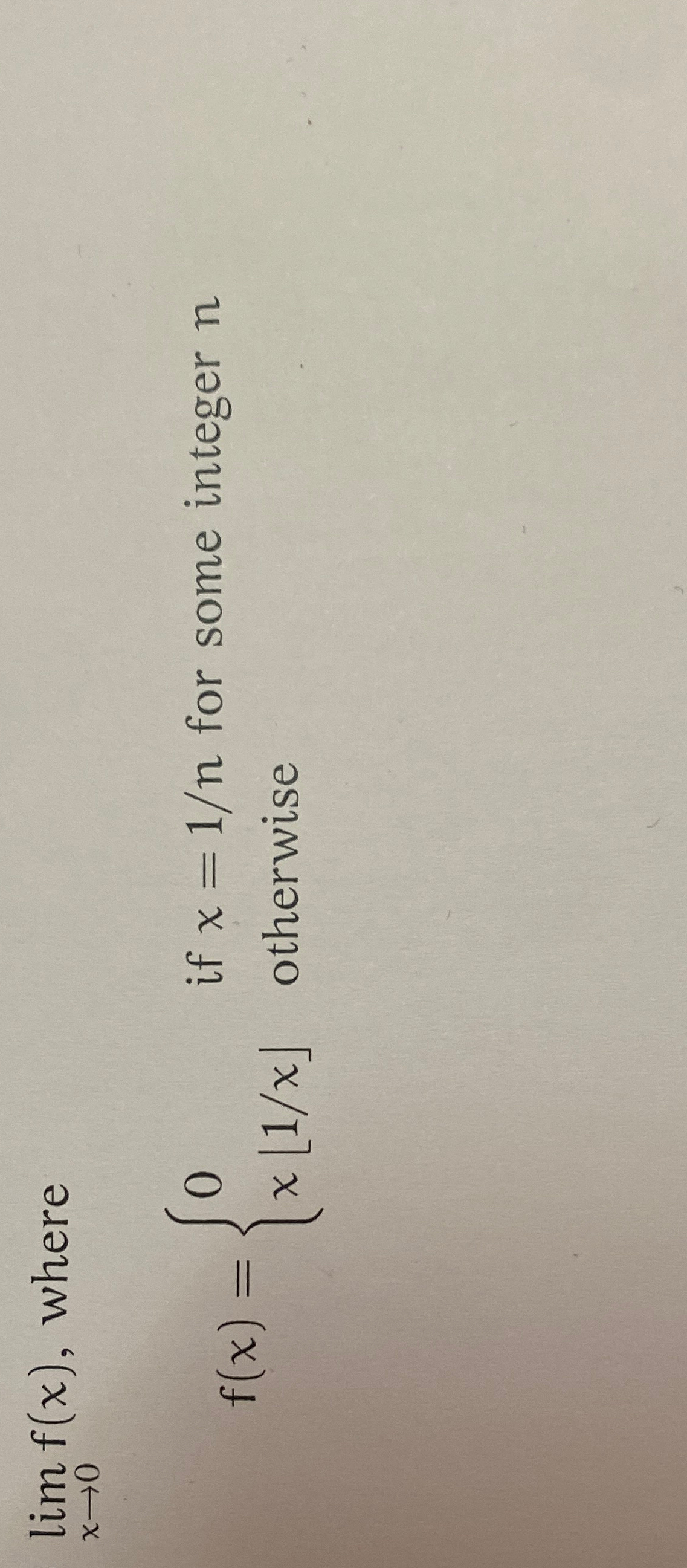 Solved limx→0f(x), | Chegg.com