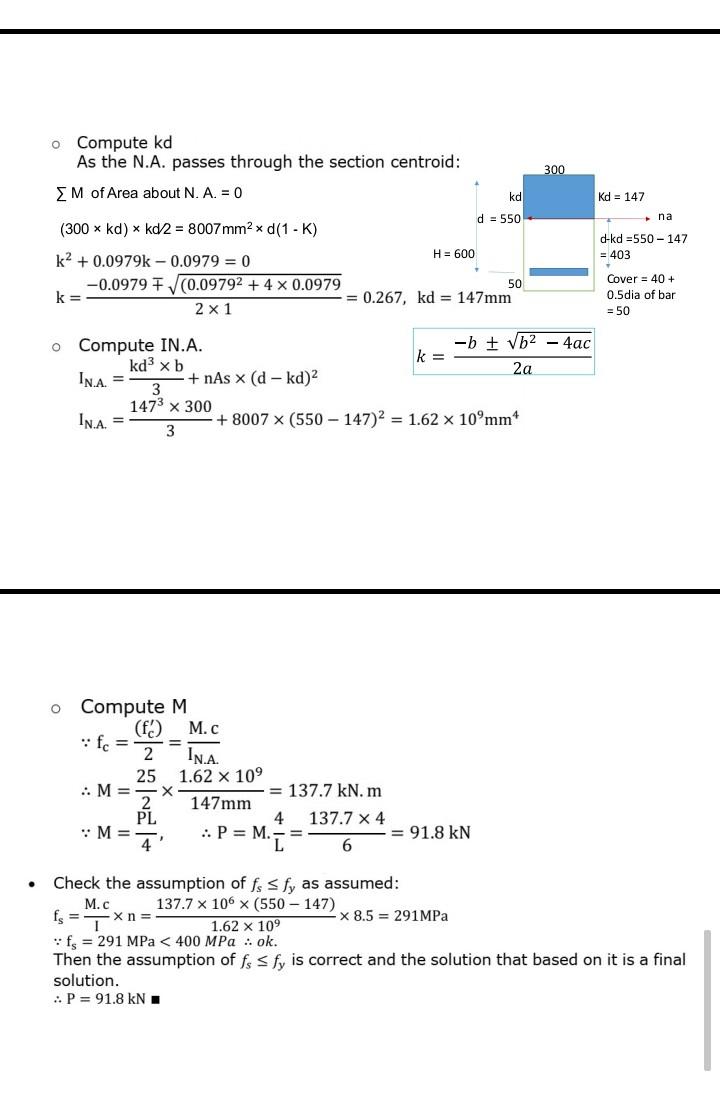 Solved Reinforcement Concrete Design using NSCP 2015 solve | Chegg.com