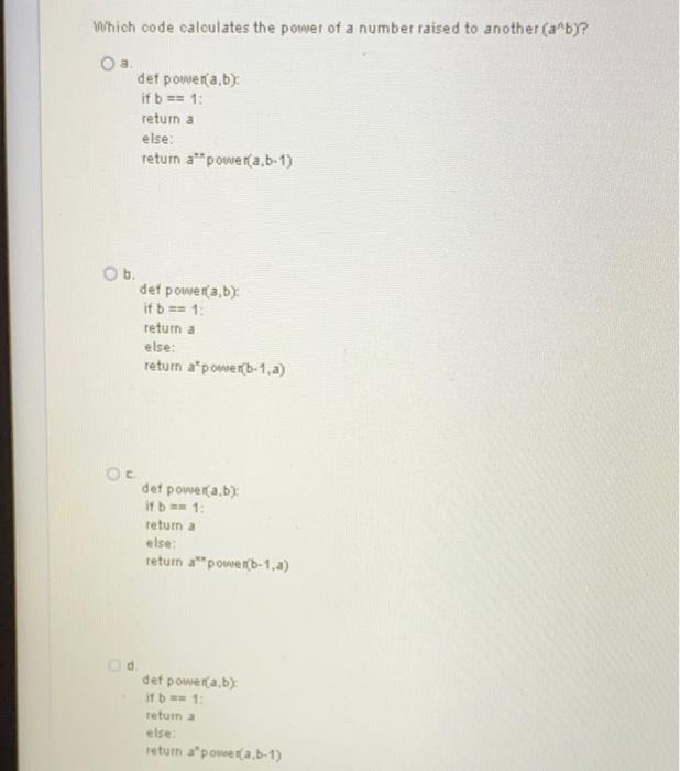 Solved Define a base condition to find the sum of arithmetic | Chegg.com