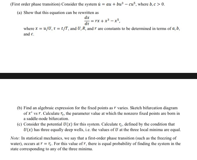 please explain and answer. this is a nonlinear | Chegg.com
