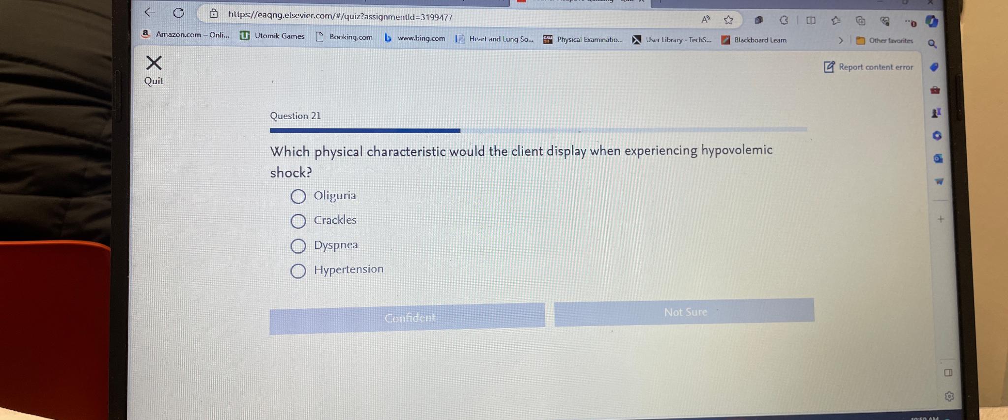 Solved Question 21Which physical characteristic would the | Chegg.com