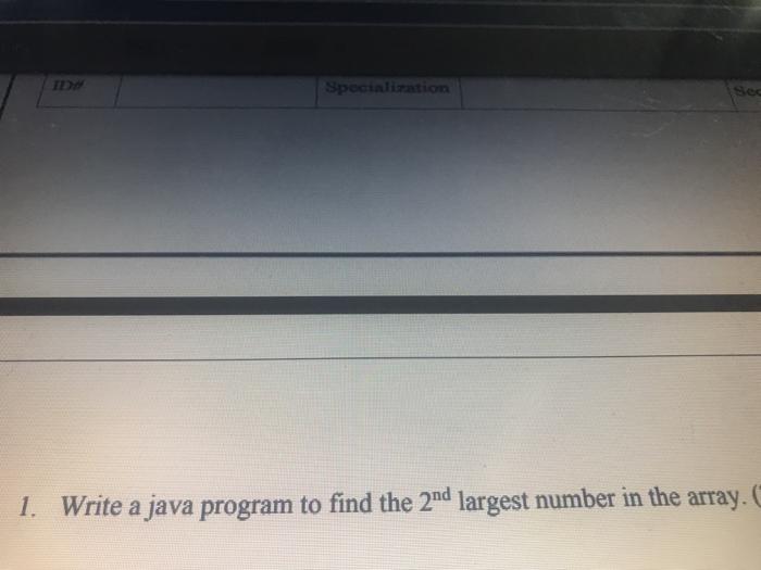 Solved 3. Write a java program using Encapsulation for the | Chegg.com