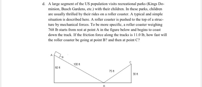 Solved d. A large segment of the US population visits | Chegg.com