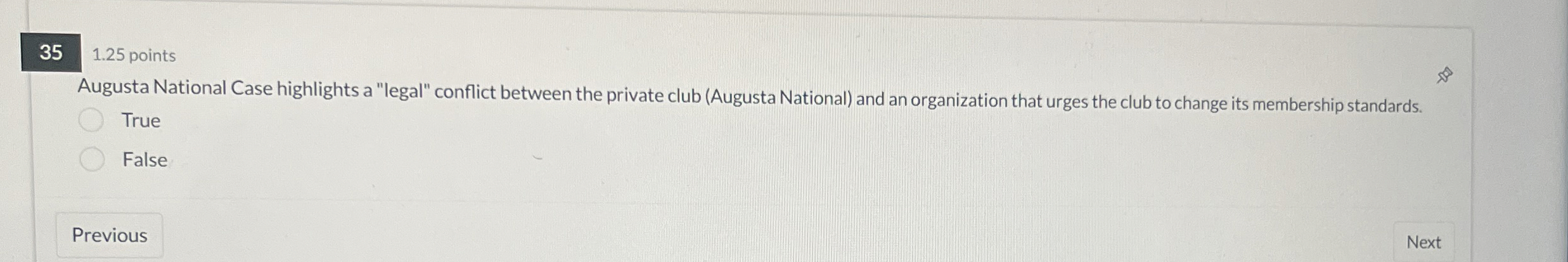 Solved 351.25 ﻿pointsAugusta National Case highlights a | Chegg.com