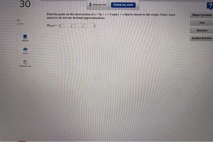 Solved 23 3 attempts left Check my work Round your answers | Chegg.com