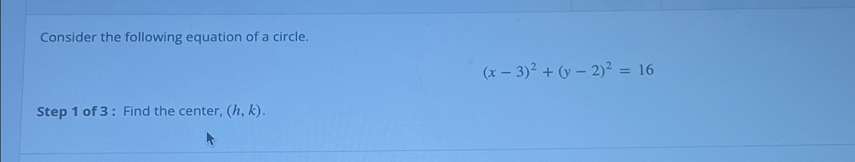 Solved Consider the following equation of a | Chegg.com