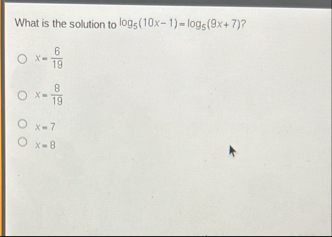 Solved What is the solution to | Chegg.com