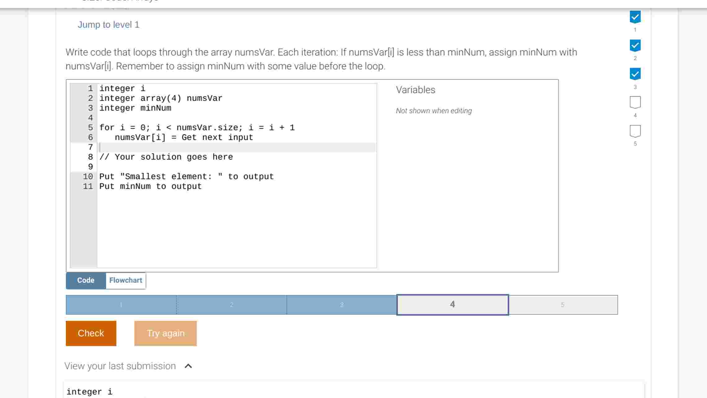 Solved In Coral Coding LanguageWrite code that loops through | Chegg.com