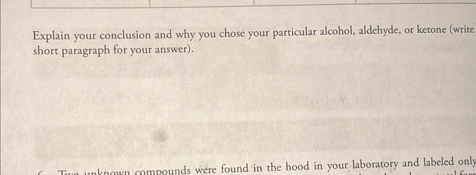 Explain your conclusion and why you chose your | Chegg.com