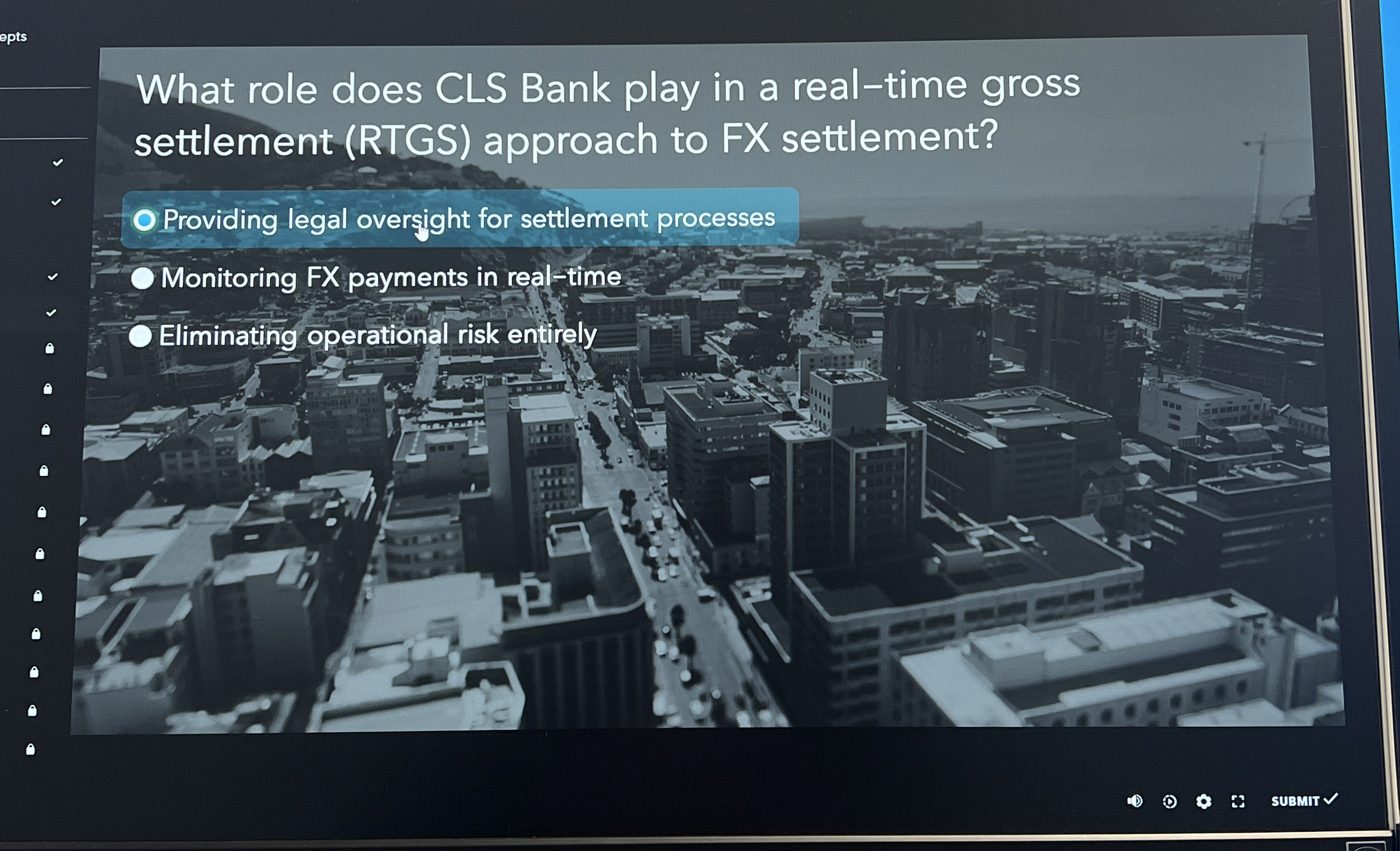Solved What role does CLS Bank play in a real-time gross | Chegg.com