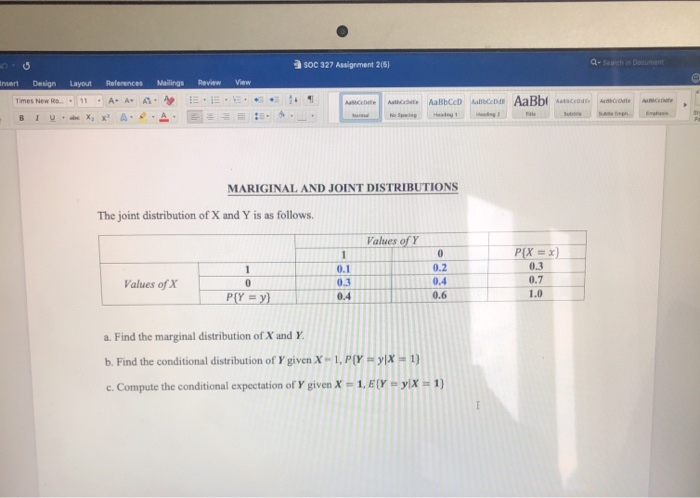 Solved 5 soc 327 Assignment 2(5) Q- search in Document mert | Chegg.com