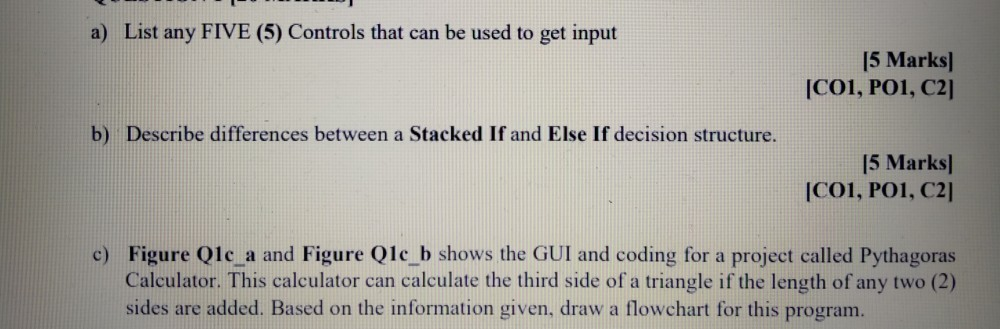 Solved c) Figure Q1c_a and Figure Q1c_b shows the GUI and | Chegg.com
