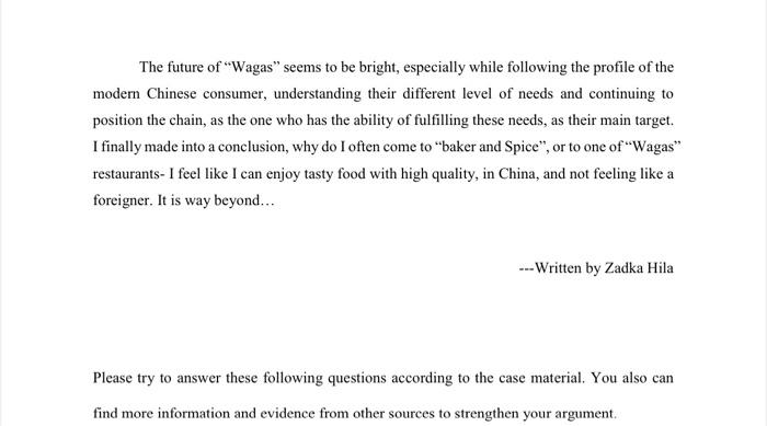 "WAGAS”- Recognizing different level of the Chinese | Chegg.com