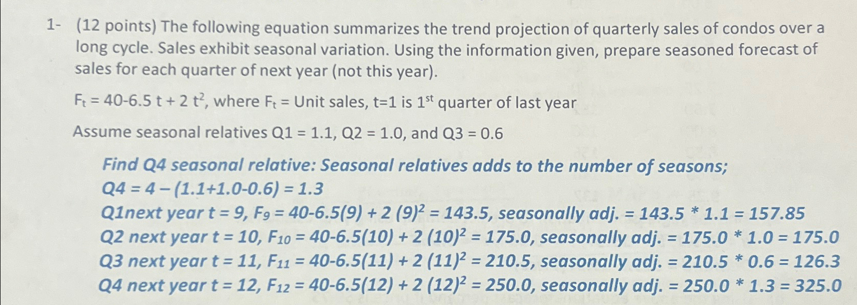 Solved 1- (12 ﻿points) ﻿The following equation summarizes | Chegg.com