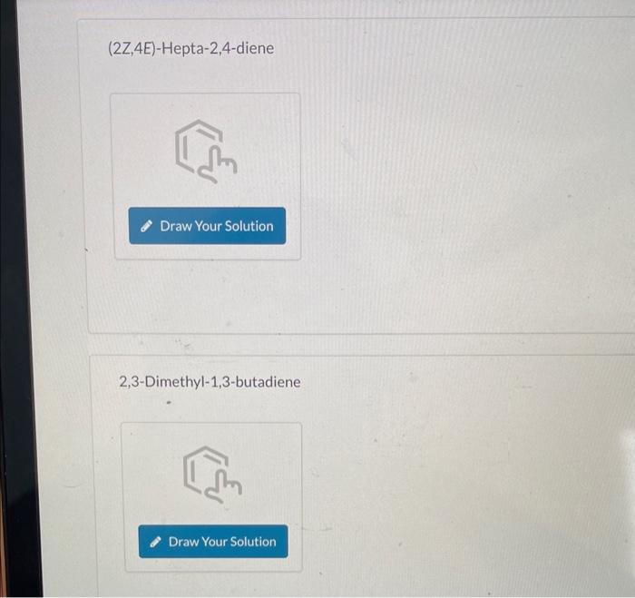 Solved Draw the structure of each of the following | Chegg.com