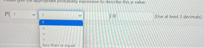 Solved Please give the appropriate probability expression | Chegg.com