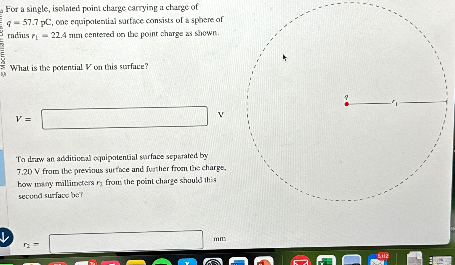 Solved For a single, isolated point charge carrying a charge | Chegg.com