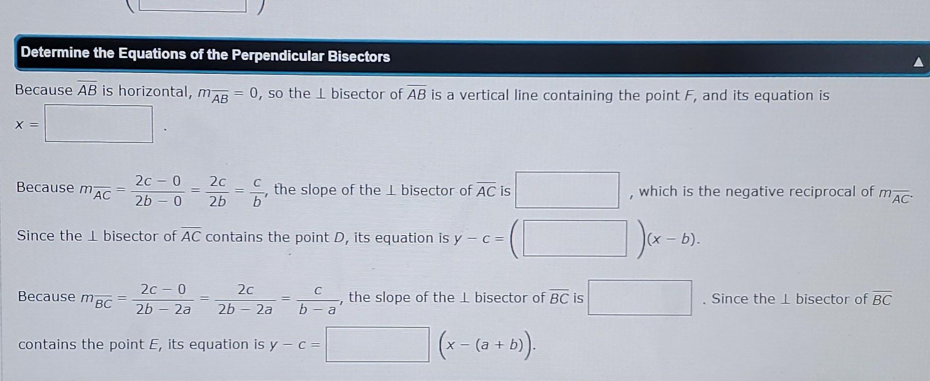 Solved Complete An Analytic Proof For The Theorem The