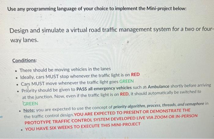Solved Use any programming language of your choice to | Chegg.com