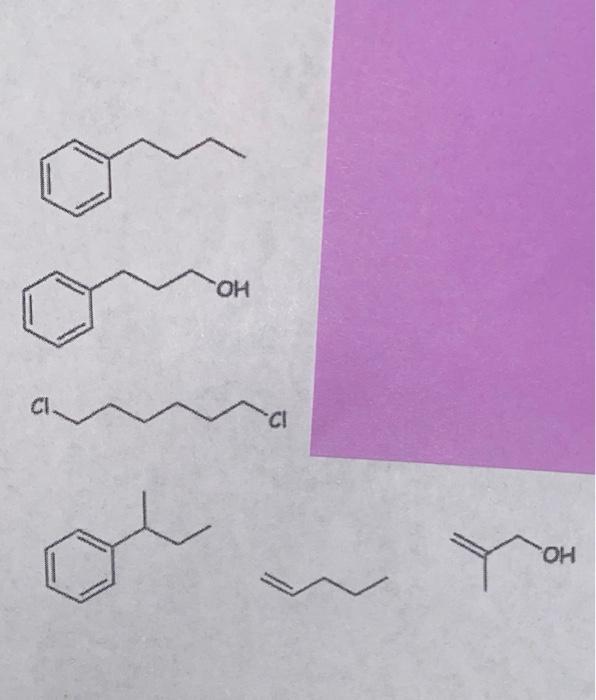 Solved STRUCTURE DETERMINATION PROBLEMS USING IR AND PROTON | Chegg.com