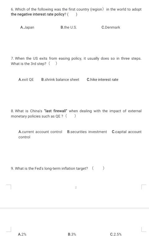 Solved Multiple-choice Questions （There is only one correct | Chegg.com
