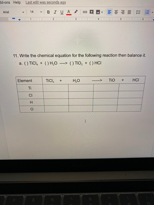 Solved Id-ons Help Last edit was seconds ago Arial - 14 BI U | Chegg.com