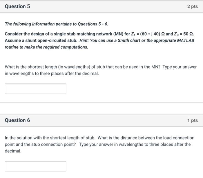 Solved Question 5 2 pts The following information pertains | Chegg.com