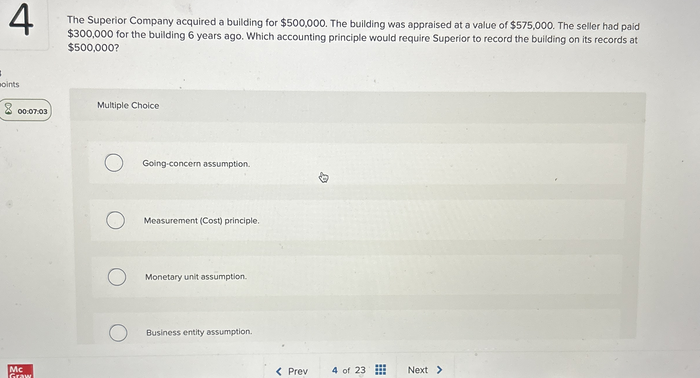 Solved 4The Superior Company acquired a building for | Chegg.com
