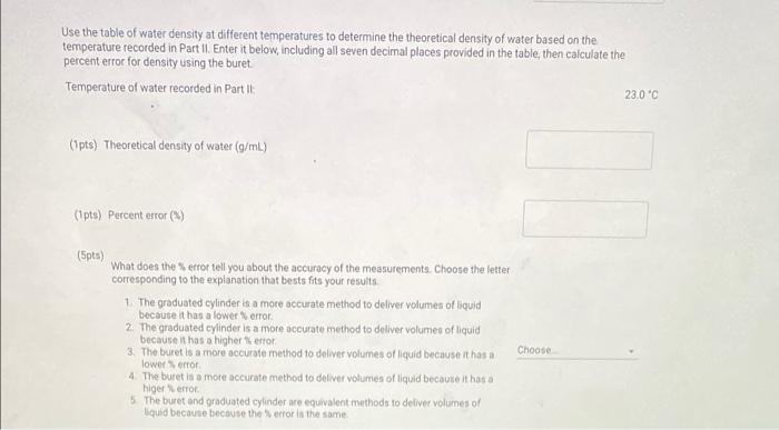 Solved (5pts) What does the \% etrof tell you about the | Chegg.com
