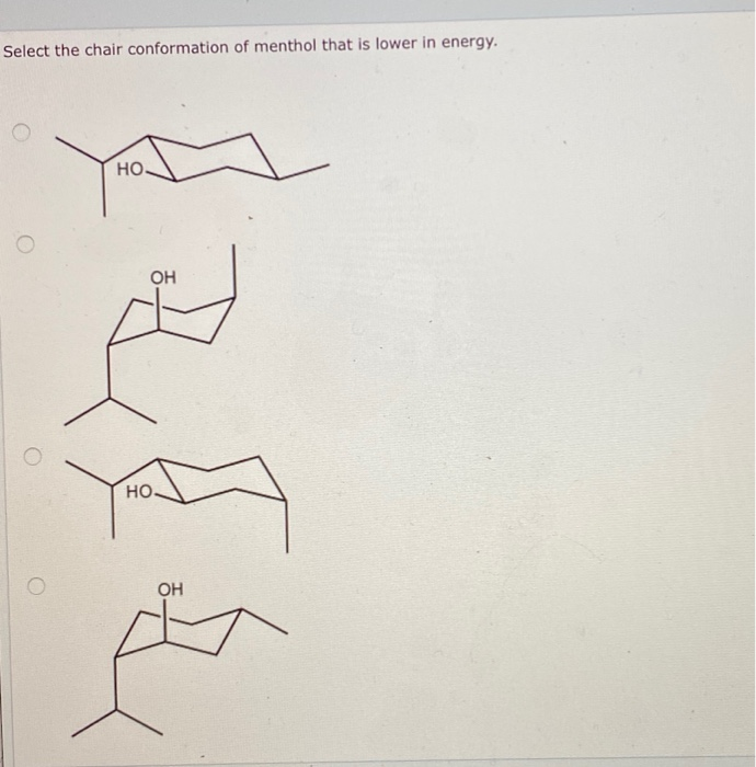 Solved Menthol, isolated from various mint oils, is used in | Chegg.com