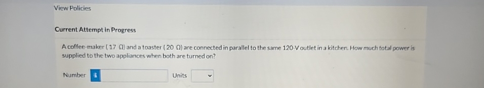 Solved View PoliciesCurrent Attempt in ProgressA | Chegg.com