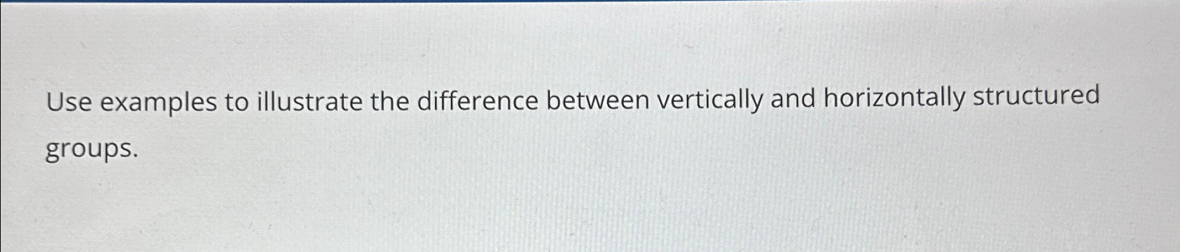 Solved Use examples to illustrate the difference between | Chegg.com