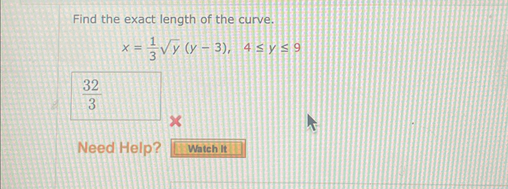 Solved Find the exact length of the | Chegg.com