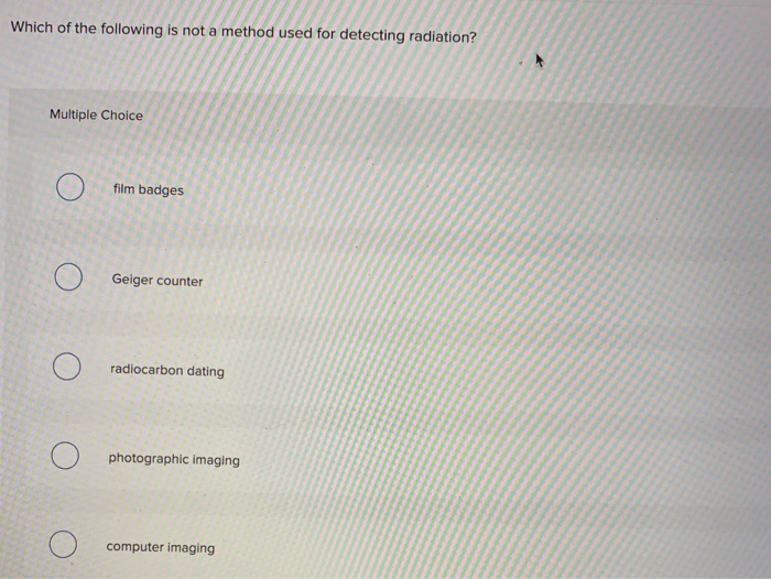 Solved Which of the following is not a method used for | Chegg.com