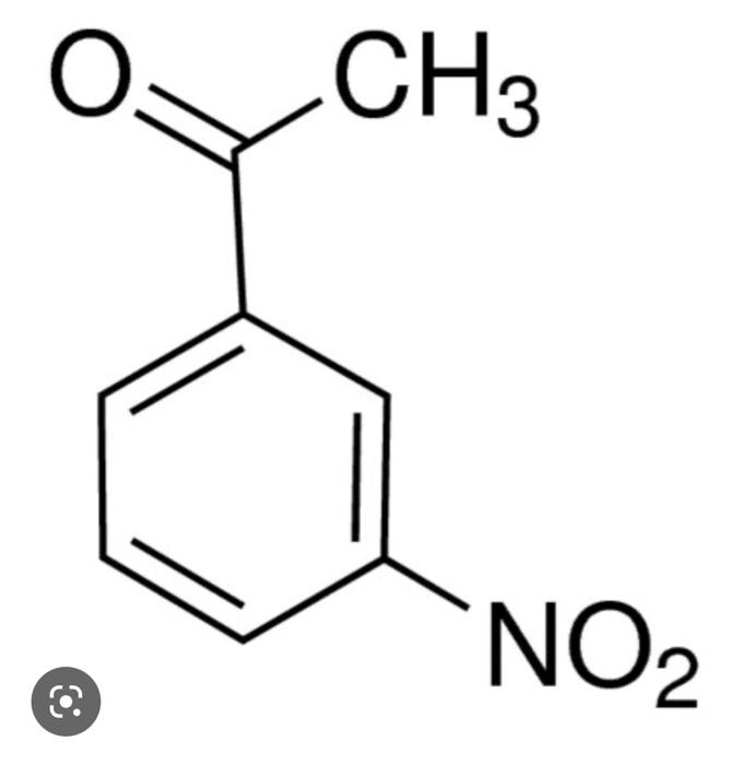 Solved This is the NMR for 3-Nitroacetophenone. Please | Chegg.com