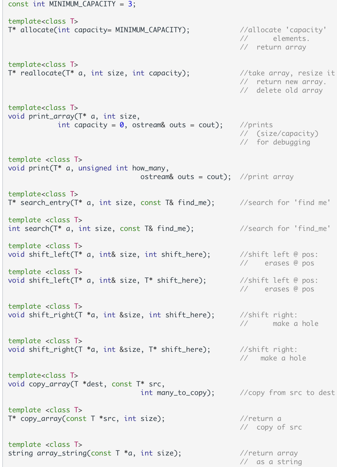 write a program that containes all of these | Chegg.com