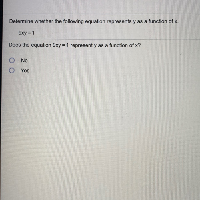 Solved Indicate whether the table specifies a function. | Chegg.com