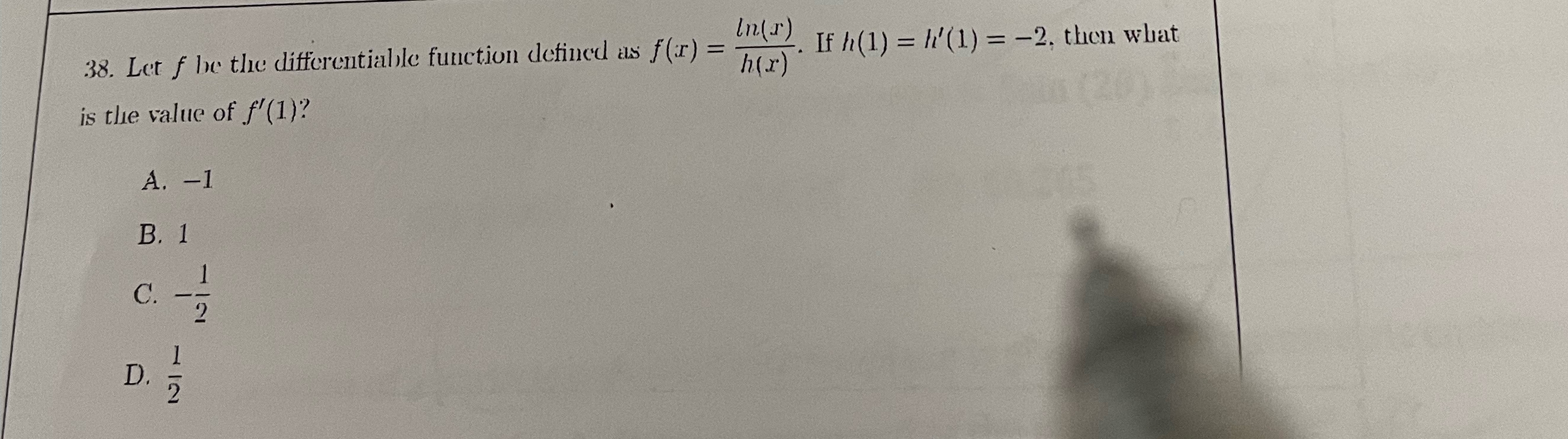 Solved Let f ﻿be the differentialhe function defined as | Chegg.com