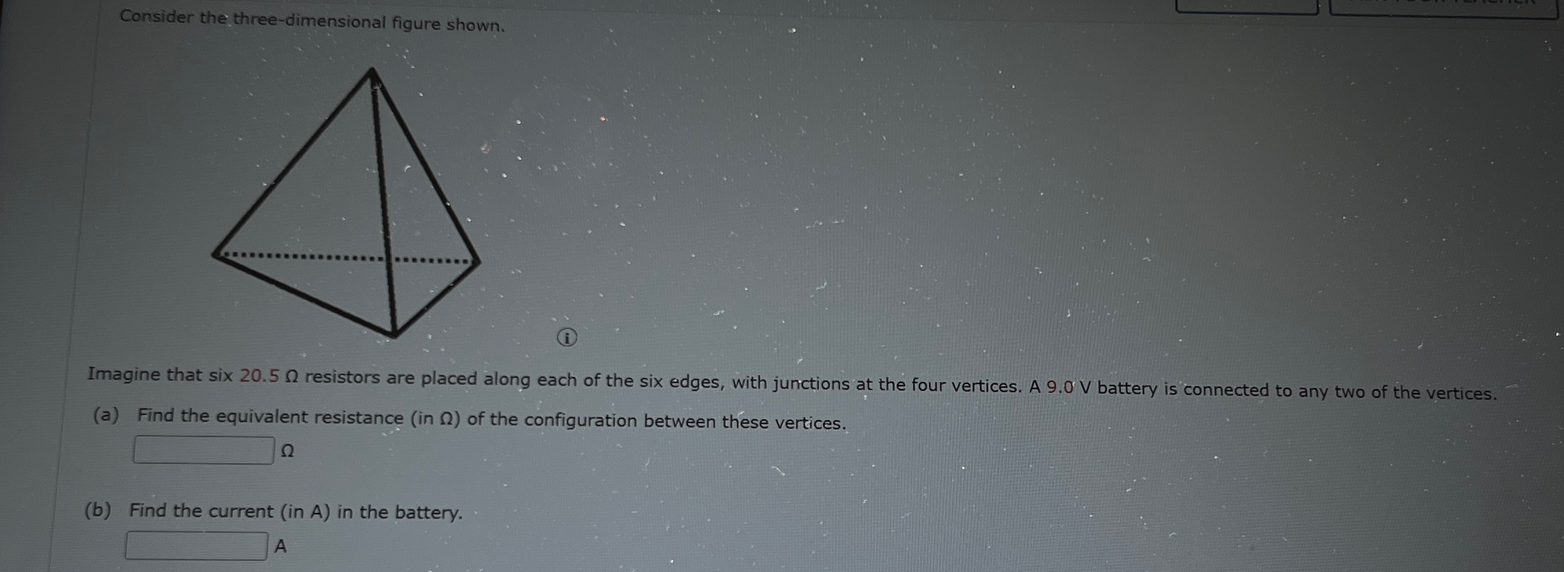 Solved Consider the three-dimensional figure shown.(i)(a) | Chegg.com