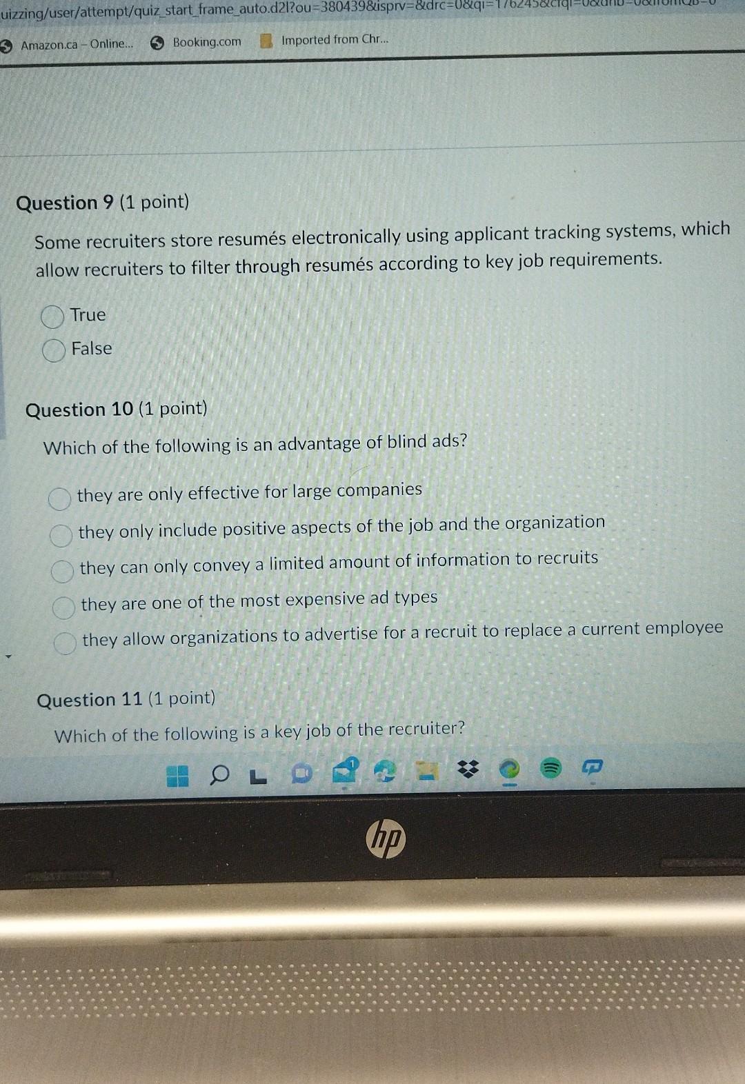 Solved Some recruiters store resumés electronically using | Chegg.com