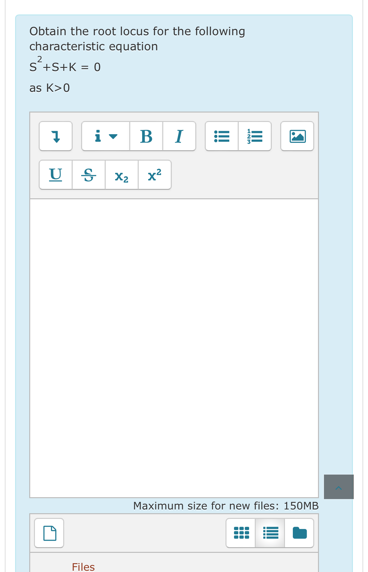 Obtain the root locus for the following | Chegg.com