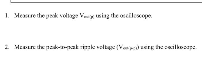 Solved CAUTIONA HIGHVOLTAGEcilloscope to find peak-to-peak | Chegg.com