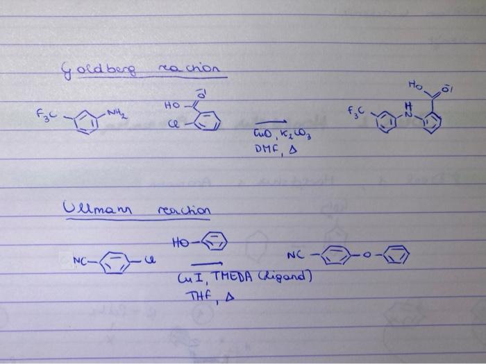 Solved could you please show me the mechanism of the | Chegg.com