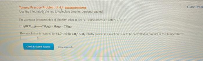 Solved Close Problem Tutored Practice Problem 14 42 Got Use