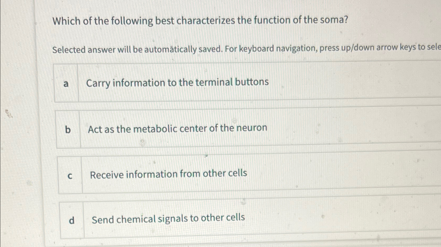 Solved Which of the following best characterizes the | Chegg.com